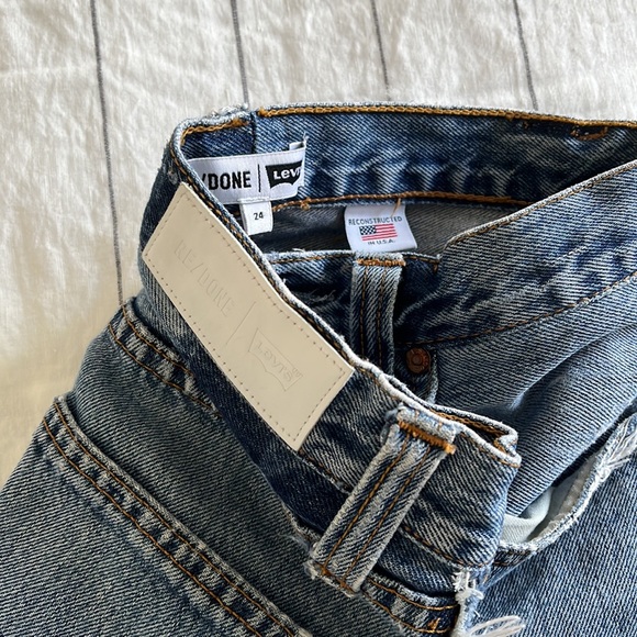 Re/Done | Jeans | Redone Levis Blue Jeans | Poshmark